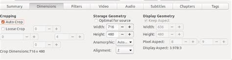 convert video using handbrake