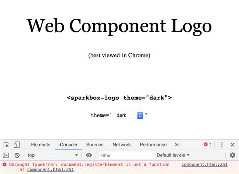 The Web Component Logo Is Broken · Issue 13 · Sparkboxlogo Experiments · Github