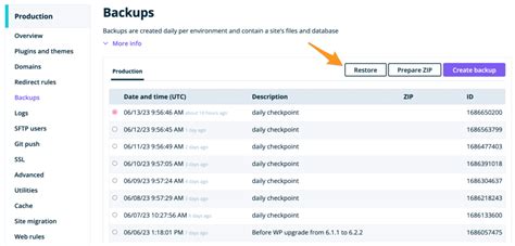 Backup And Restore Support Center