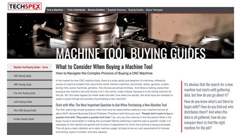 Techspex Revolutionizing Machine Tool Research Mtdcnc The Home Of