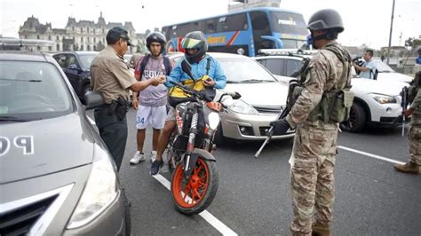 Estado De Emergencia Gobierno Amplía La Medida Por 45 Días En Lima Y