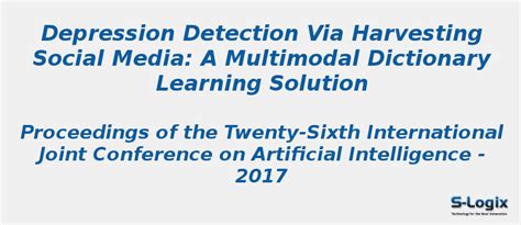 depression detection via harvesting social media s logix