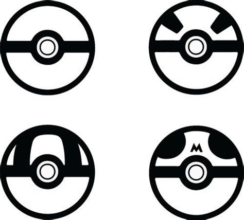Pokeball Stencil