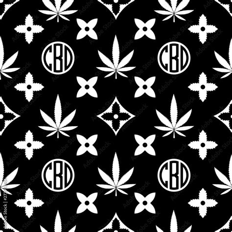 Weed Vector Pattern