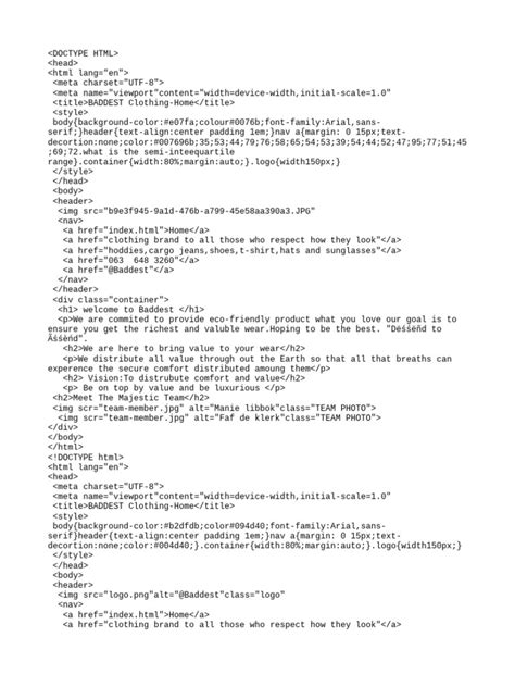 Html Pdf Footwear Shoe