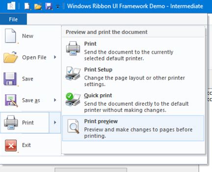 VB Win Using The Windows UI Ribbon Framework VBForums