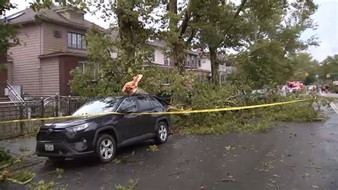 Dangerous Storms Bring Down Trees Trigger Flooding In The Tri State