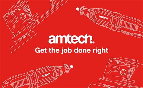 Amtech V6120 Oscillating Multitool 230V 300W Quick Blade Change 6