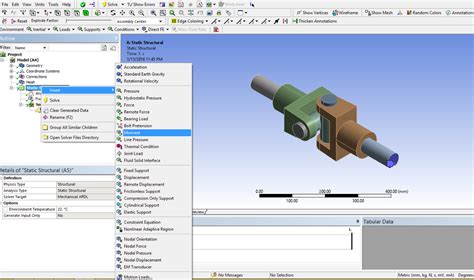 How To Do Analysis Of Universal Coupling Using Ansys Grabcad Tutorials