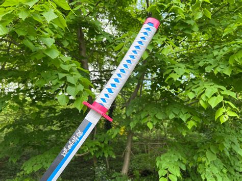 Giyu Tomiokas Katana Mit Bambusklinge Demon Slayer Kimetsu No Yaiba