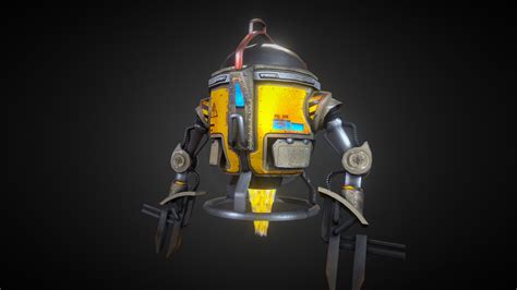 Mech Drone 3d Model By Dalwadi7dhaval Cac7db7 Sketchfab