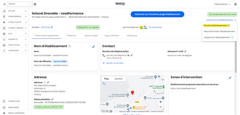 Activate Or Deactivate Locations Bridge Help Center By Solocal