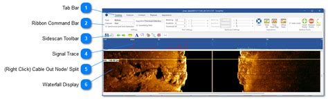 Sidescan Analysis Window