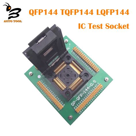 QFP144 TQFP144 LQFP144 PQFP128 IC Test Socket GP QFP144 0 5 Programming