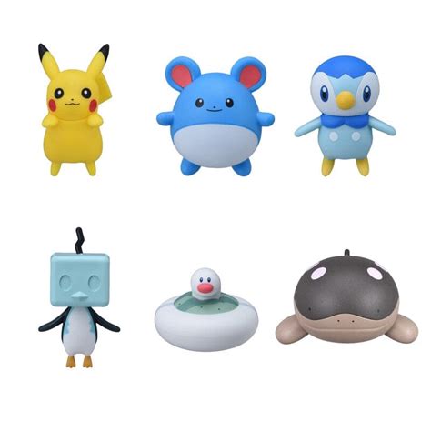 Pokémon Figure Swimmingfloating Mascot Collection Authentic
