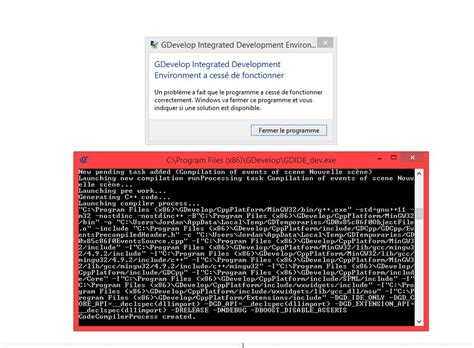 Crash De Gdevelop Rapport De Bugs Pour Gdevelop Gdevelop Forum