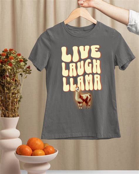 Llama Shirt Live Laugh Love Shirt Cute Llama Shirt Llama Shirt Girl