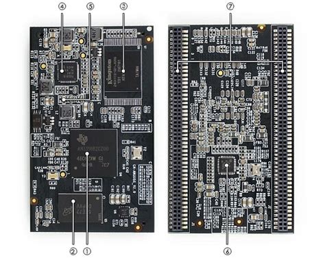 Marsboard Am3358 Cortex A8 Development Board With 7 Resistive Touch