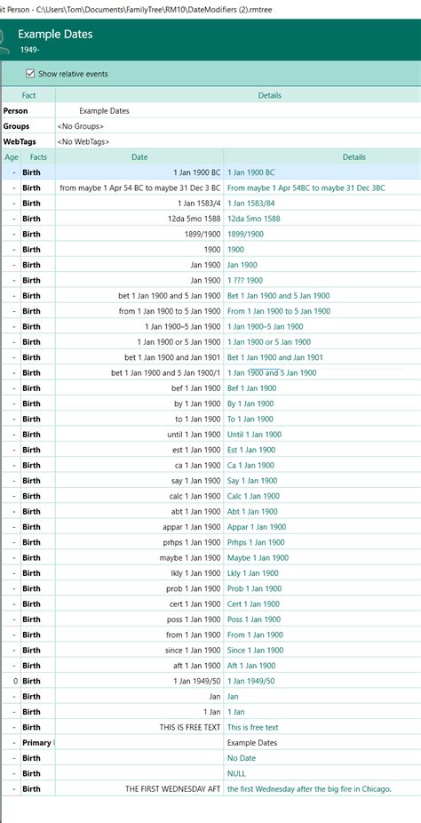 Date Formats Preferred Rootsmagic Rootsmagic Community