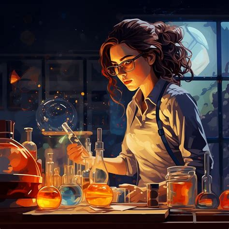 Premium Photo Scientist Conducting Experiment