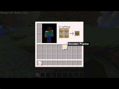 How To Make A Work Bench In MineCraft YouTube