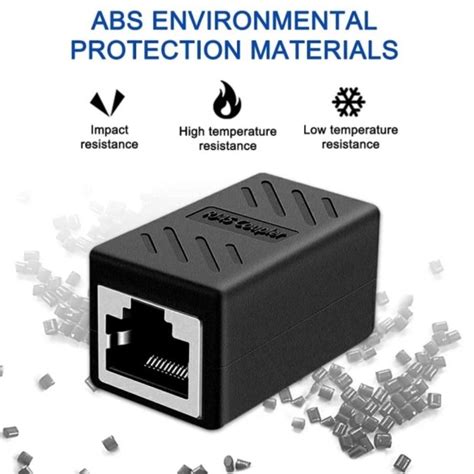 Jual Conector Barel Konektor Barrel RJ45 Sambungan UTP Lan RJ45 Besi
