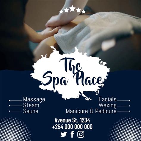 Massage And Spa Template Postermywall