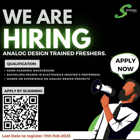 Smartsoc Solutions Pvt Ltd On Linkedin Hiring Smartsocs Analog