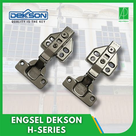 Jual Engsel Sendok Dekkson Slowmotion H Series Hitam Pintu Lemari Soft