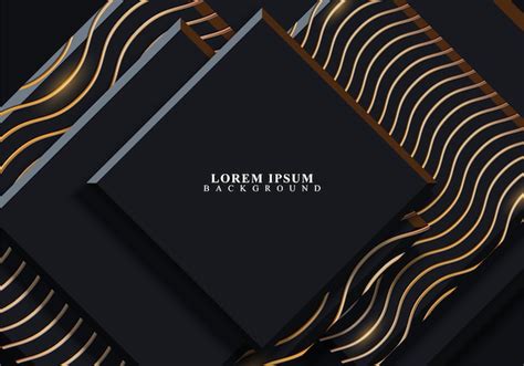 Premium Vector Luxury Rectangle Shape Overlapping Layer Background