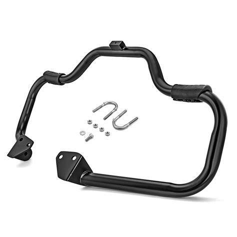 Mofun Dyna 125 Engine Guard Protector Frame Highway Crash Bar Gloss Black Compatible With