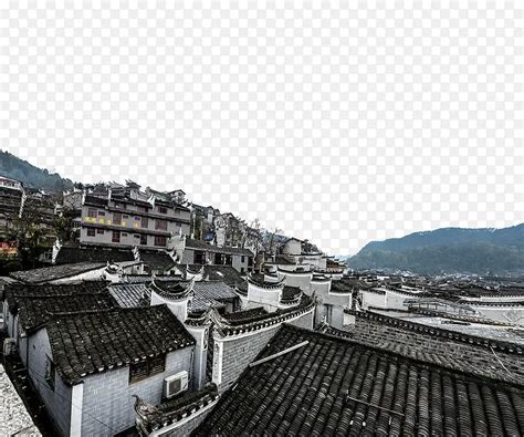 古镇房子建筑PNG图片素材下载 图片编号qarmnbzn 免抠素材网