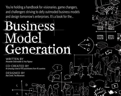 Business Model Generation Business Design Tools