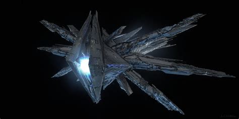 Borg Singularity Ship John Eaves And Dave Blass Picard S2 Rstarshipporn