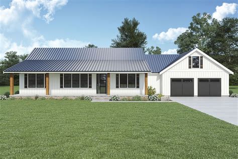 Plan 280137JWD Country Ranch House Plan With Bonus Level Upstairs