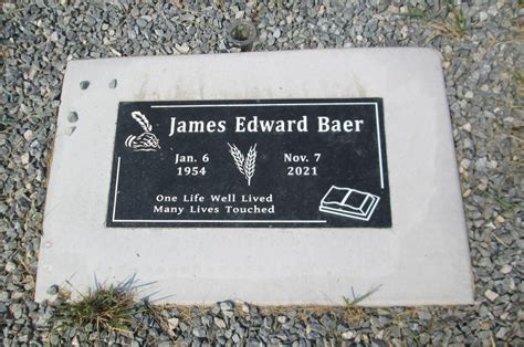 James Edward Baer 1954 2021 Find A Grave Memorial