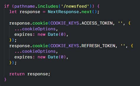 Nextresponse Clearcookie From Middleware Page Work Not Incorrect On Production 🎉 · Issue 34261