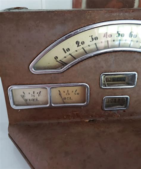 1939 Mercury Dash Gauge Cluster The H A M B