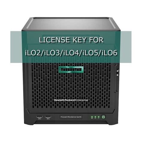 Hpe Hp Ilo Advanced License Server Lifetime Ilo 2 3 4 5 Etsy