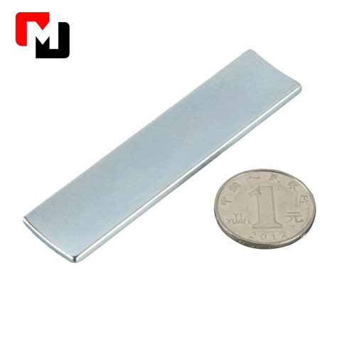 Customized Arc Shape Permanent Segment Neodymium Magnet For Generator