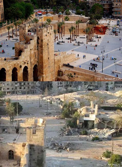 26 фотографий до и после начала войны в Сирии