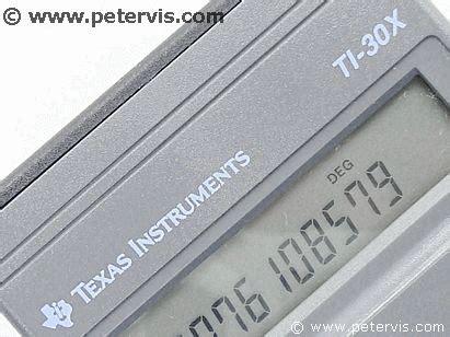 Texas Instruments TI 30X Scientific