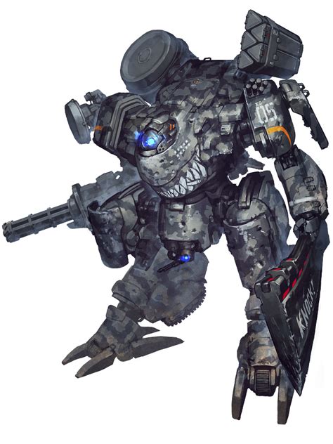 Hetza Hellshock Dairoku Ryouhei Turret Camera Camouflage Caterpillar Tracks English Text