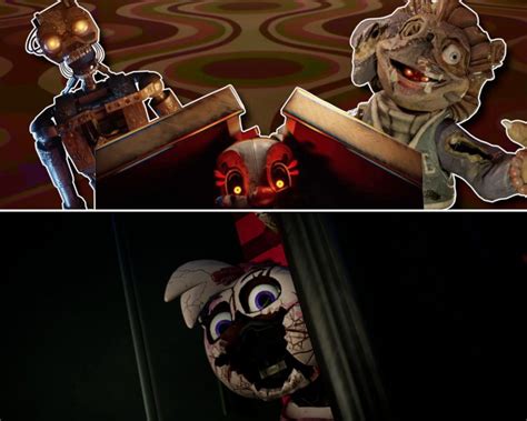 Five Nights At Freddys Secret Of The Mimic Vs Security Breach