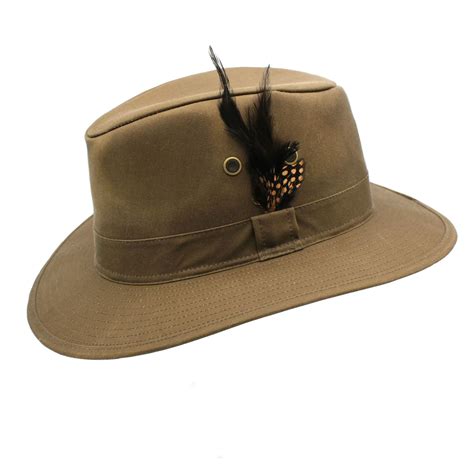 Mens Wax Hat Mens Waxed Hats And Bush Hats