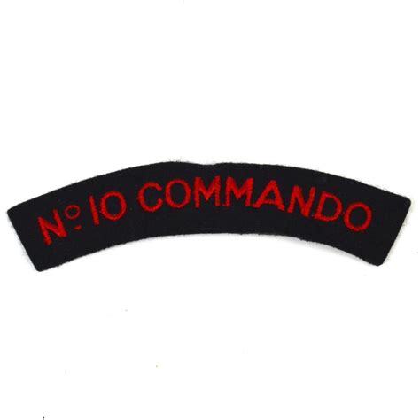 41 Commando Royal Marines Embroidered Blazer Badge Jeremy Tenniswood
