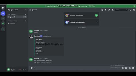 discord bot youtube