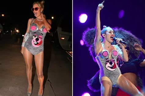 Celebrities Dressed As Other Celebs Paris Hilton Kim K Miley And
