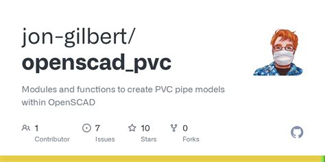 Github Jon Gilbertopenscadpvc Modules And Functions To Create Pvc