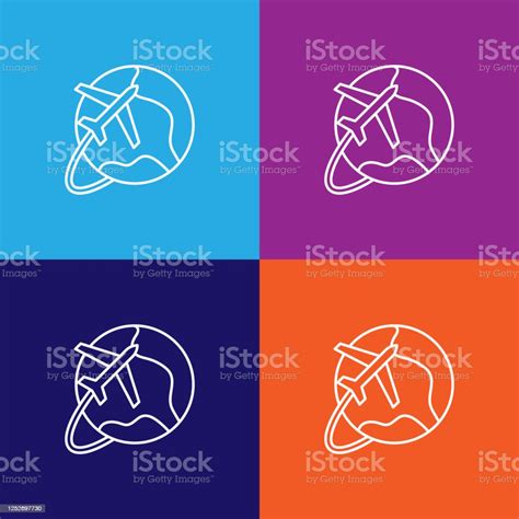 개요 아이콘을 여행합니다 여행 일러스트 아이콘의 요소입니다 서명 및 기호는 웹 로고 모바일 앱 Ui Ux에 사용할 수 있습니다